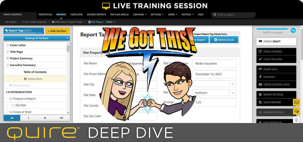 Working with Quire – Quire